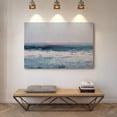 Abstract Seascape in Textured Oil Layers, wall decor, home decor, art ...