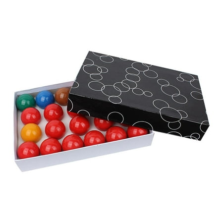 Pool Cue Training Balls, 22Pieces Resin 50.8mm Billiard Ball Toy ...