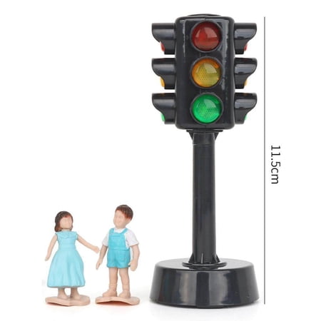 ruzhgo Mini Crosswalk Road Sign Electric Traffic Light w/ traffic ...
