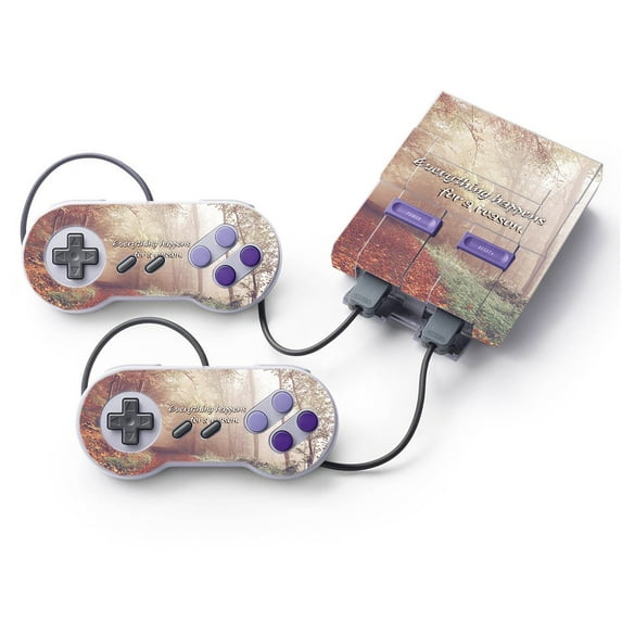 Skin Decal Wrap Compatible With Nintendo Super NES Classic Happens For ...