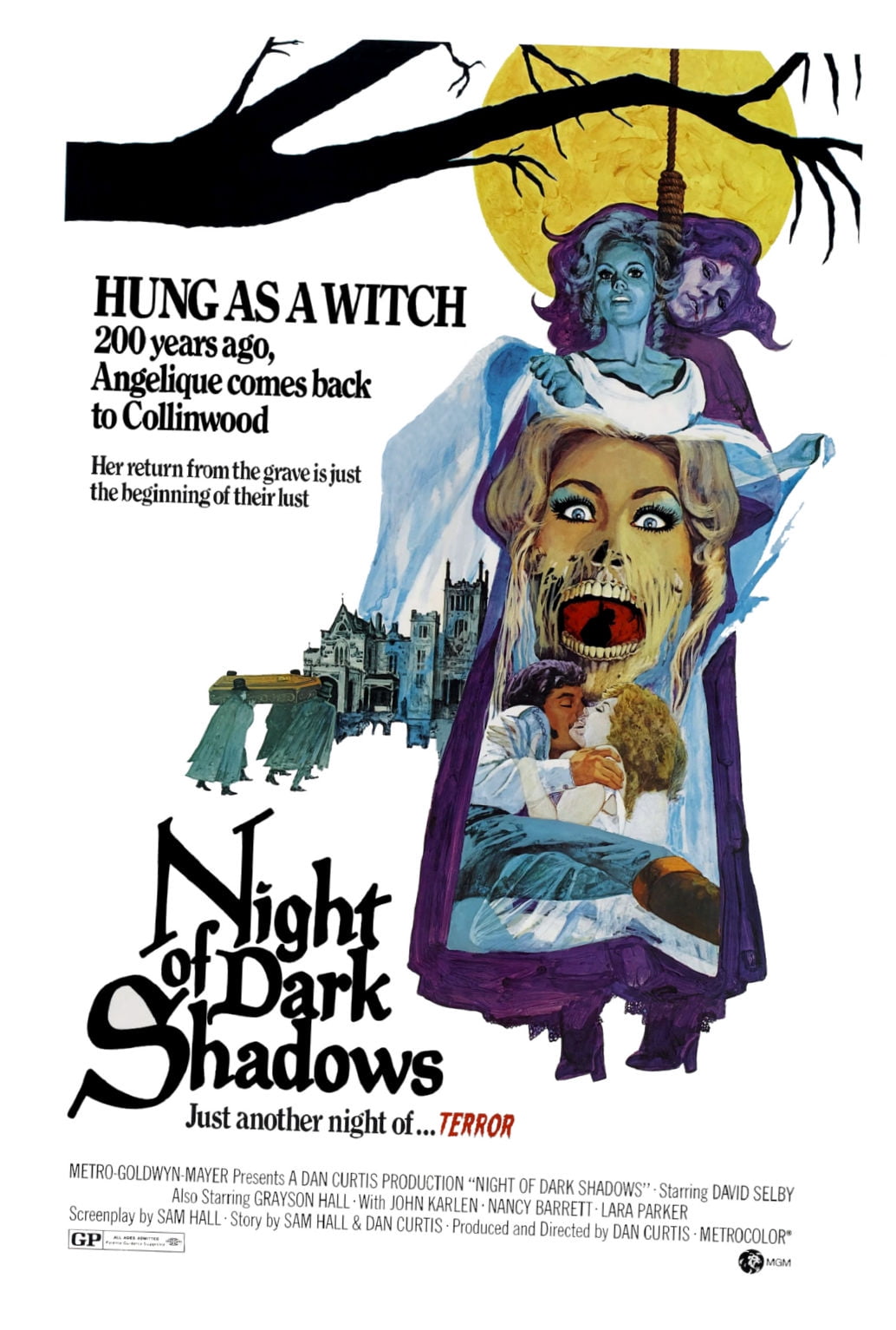 Best Posters Night Of Dark Shadows Movie Poster 11Inx17In Mini Poster ...