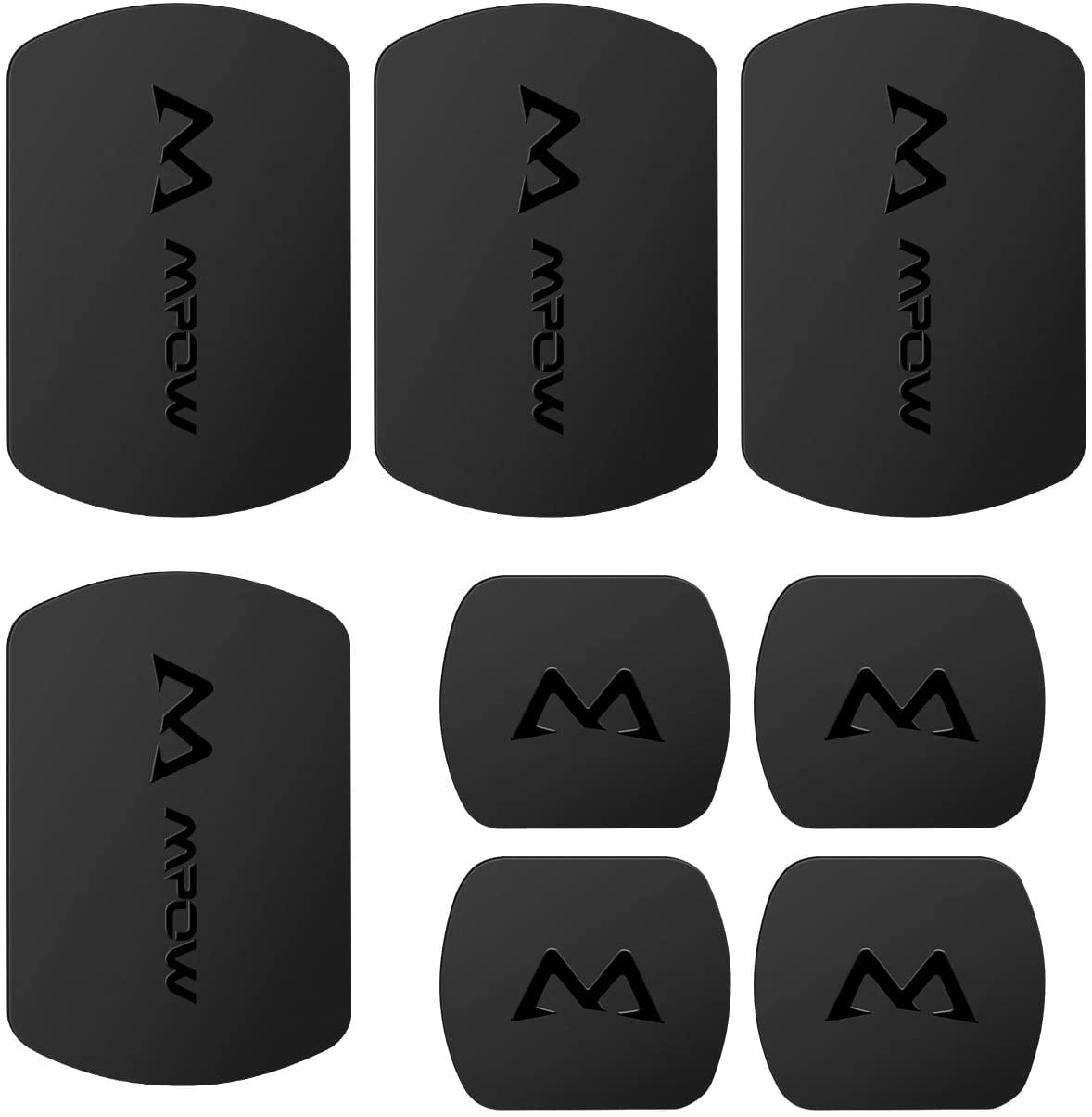 Mpow Magnetic Car Mount Metal Plate, 8 Universal Replacement Mount ...