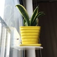 Suction Cup Window Shelf, Clear Acrylic Indoor Garden Plant Shelves ...