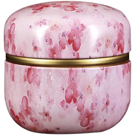 Cynthia Mini Metal Tea Jar Double Lid Tea Storage Container Portable ...