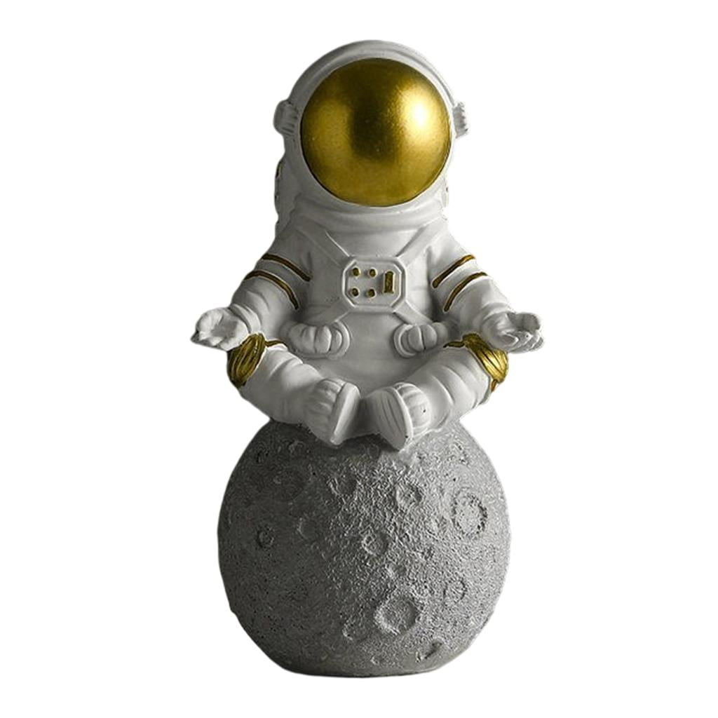 Creative Spaceman Statue Resin Astronaut Sculpture Gifts for Kids ...