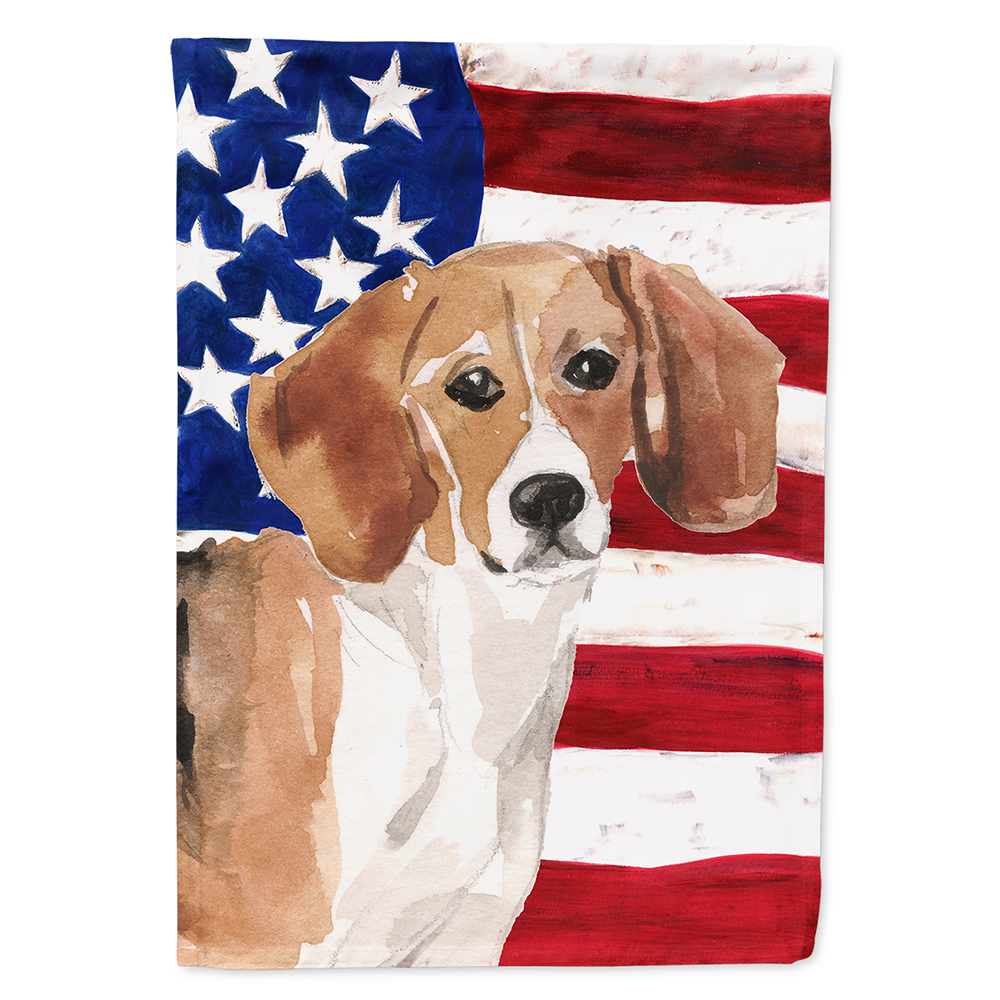 Beagle Patriotic Garden Flag - Walmart.com