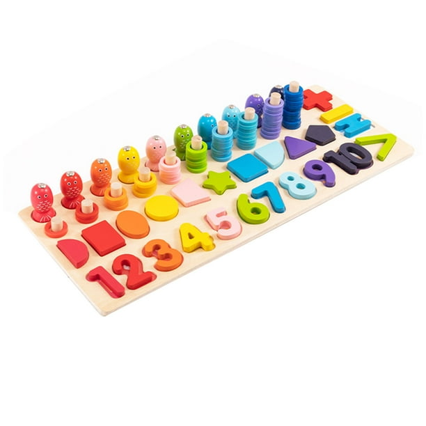 Juguetes de clasificación de números, 10 formas, 1 a 10 números ...