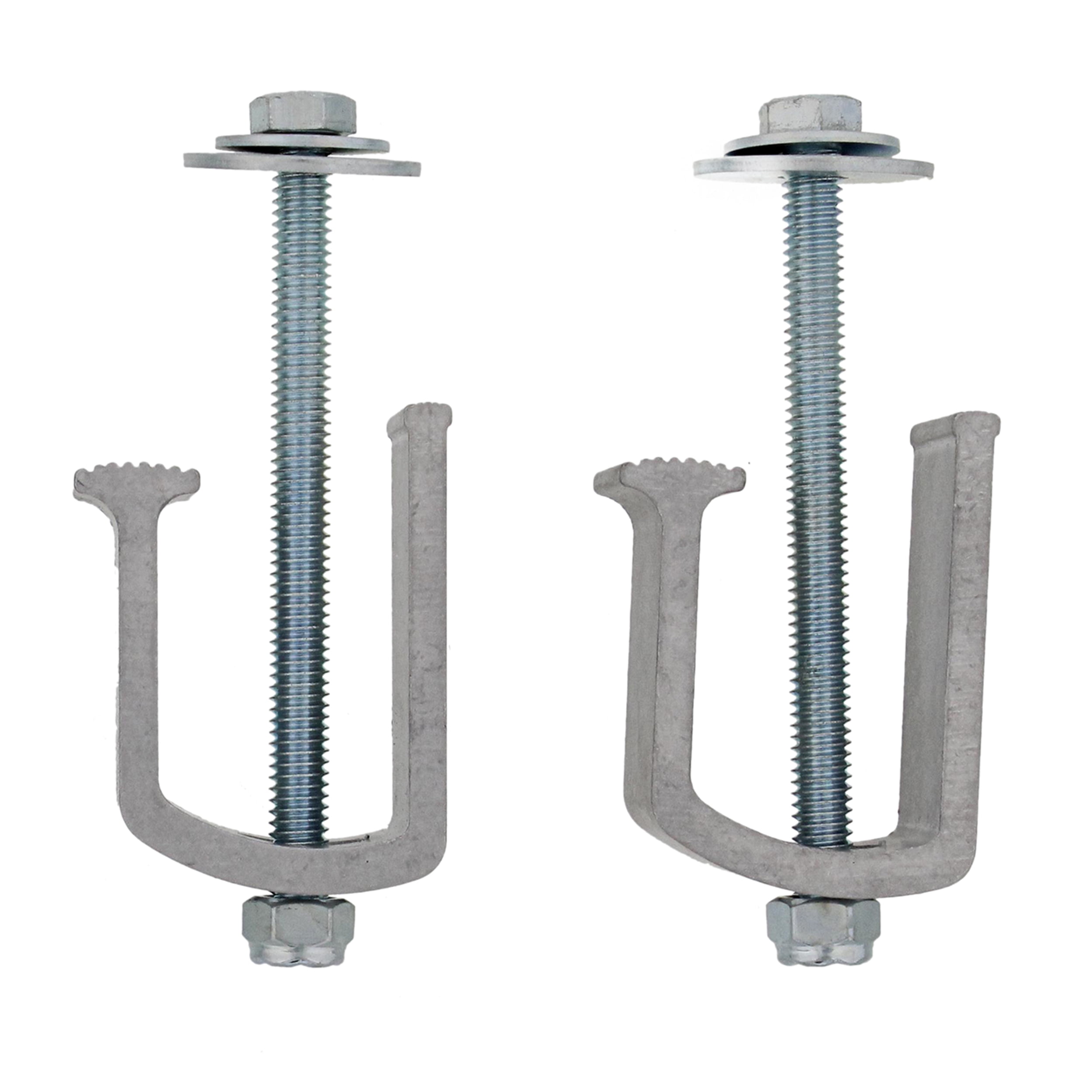 ABN Truck Bed Tool Box Clamps - 2 Pack Truck Toolbox Mounting Hardware ...