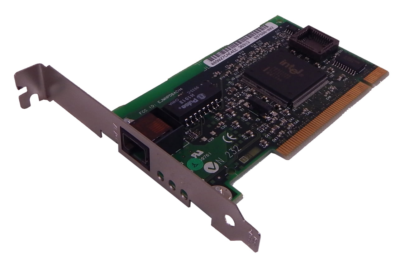 Intel DataLink 10/100 NIC PCI Ethernet Card 697680-002 - Walmart.com