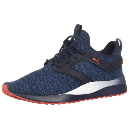 PUMA Pacer Next Excel Variknit Peacoat/Galaxy Blue/High Risk Red 10 ...