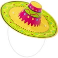 Multicolor Sombrero Paper Party Hats, 5", 4 Count, by Way To Celebrate ...
