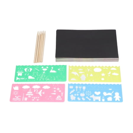 Scratch Papers, Hands on ability DIY Handicraft Scratch Paper Set ...
