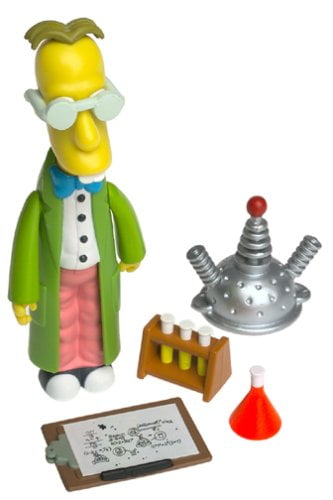 Figura de acción de The Simpsons Series 6 Professor Frink de Playmates ...