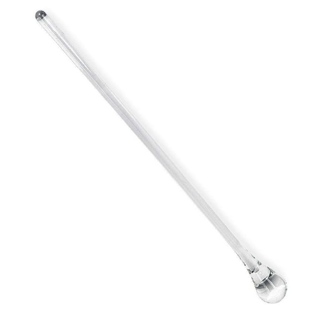 Badash glass cocktail Stirrer - 12 Long Mouth-Blown Lead-Free glass ...