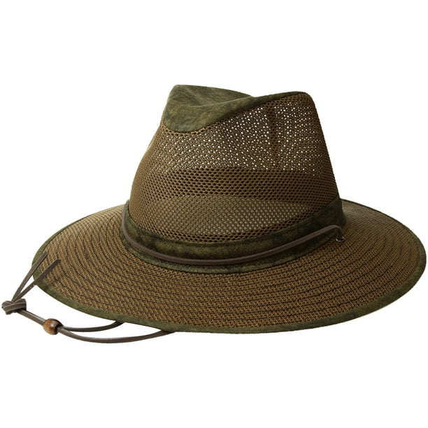 Henschel Aussie Mesh Breezer Hat - Protección solar plegable para ...