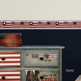 Trimz Americana Star Spangled American Flag Rustic Patriotic Wallpaper ...