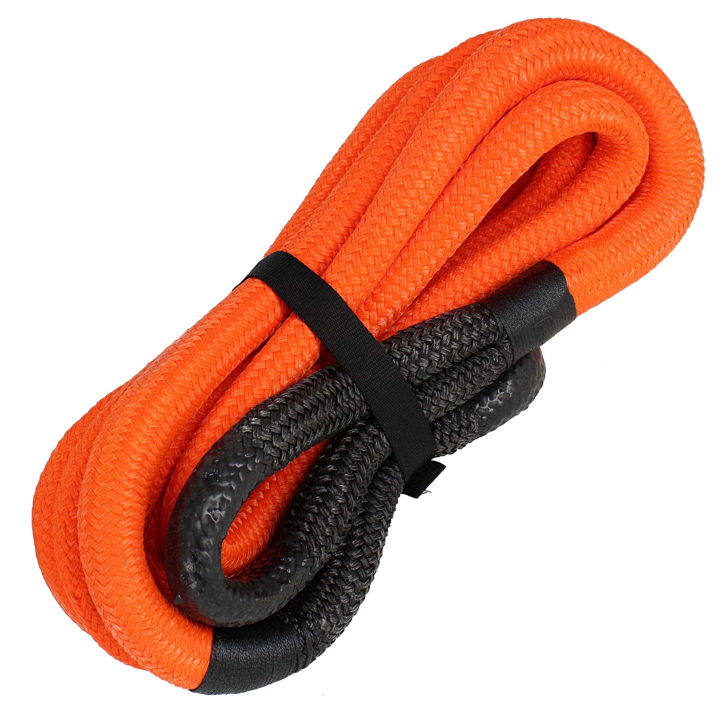 ABN Kinetic Recovery Rope - 1in x 30ft Orange 30,000lb Cap Kinetic Tow ...
