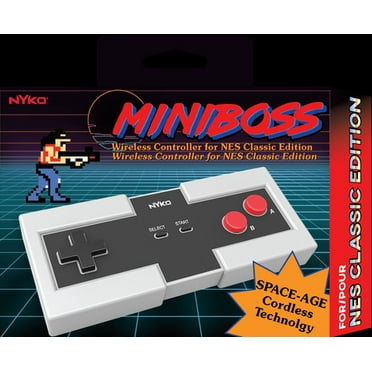 NEXiLUX NES Classic Edition Wireless controller with Turbo A B ...