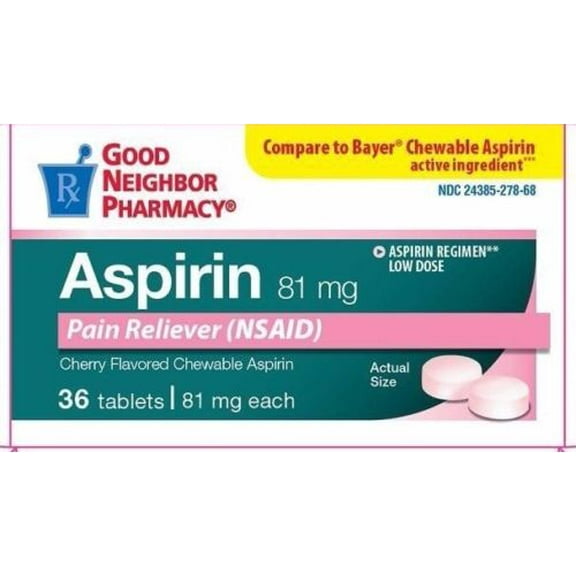 Aspirin 325 mg Tablets