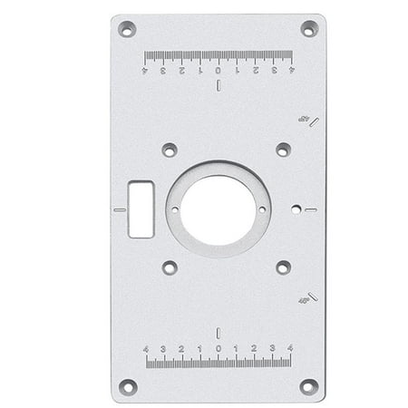 Aluminum Alloy Router Table Insert Router Board Router Plate Trimming ...