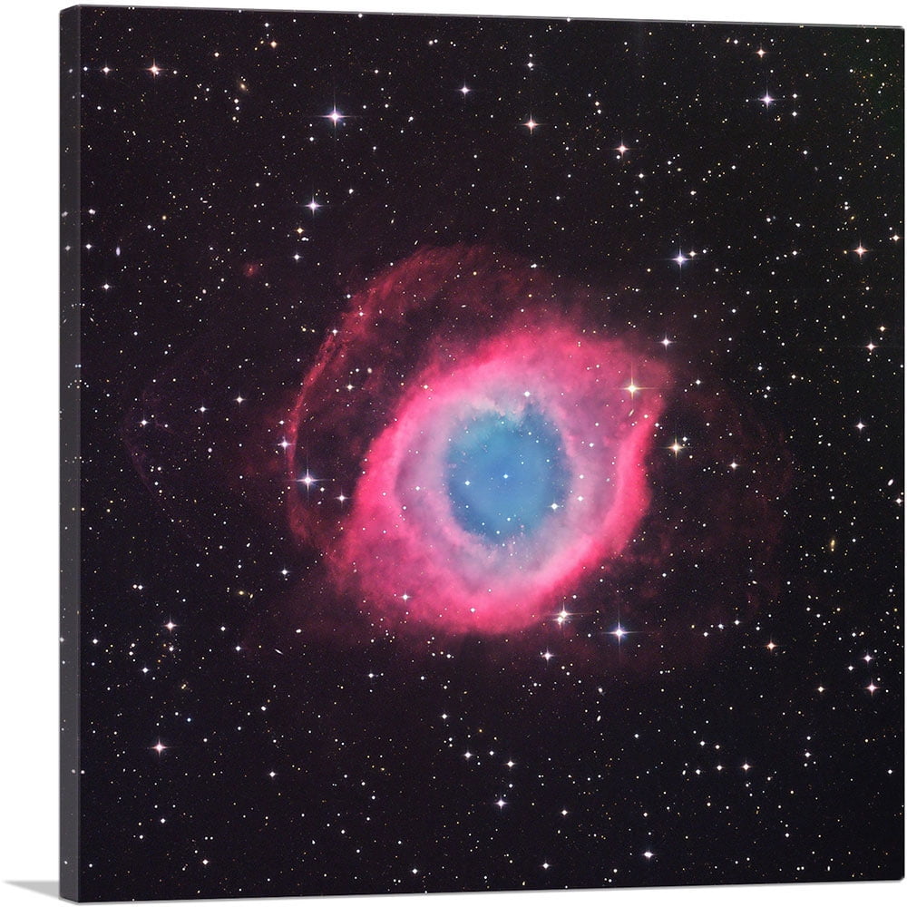 ARTCANVAS Helix Nebula Pink Hubble Telescope Ring NASA Photograph ...