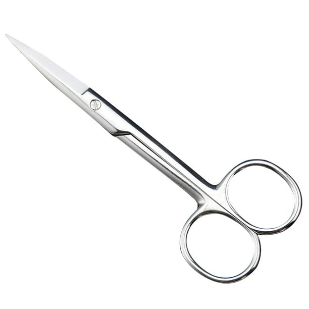 Pinkiou Professional Grooming Scissors for Facial Hair Removal Ear Nose ...