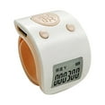 2x Mini Digital LCD Electronic Finger Ring Hand Tally Counter 6 Digit ...