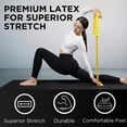 THERABAND Beginner Resistance Band Set, 3 Pack, Yellow/Red/Green, 5 FT ...