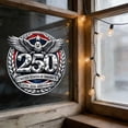 250th Anniversary Car Stickers Decorative Stickers For Windows And Rear ...
