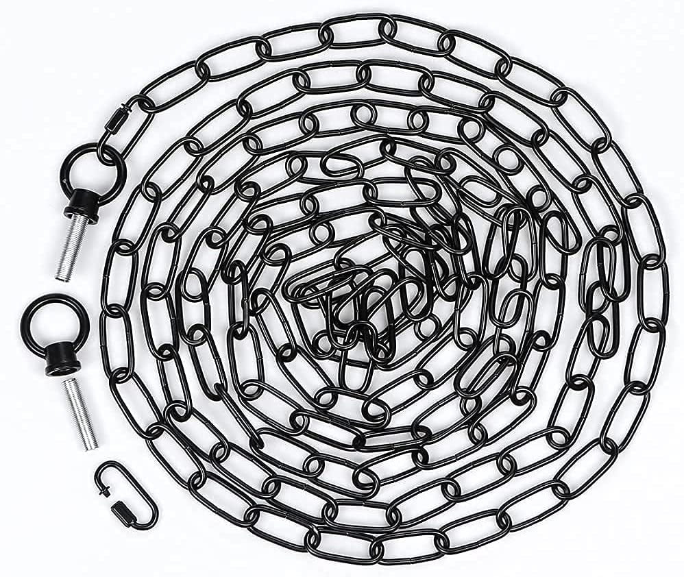ECCHOU Pendant Light Fixture Chain 15 Feet, Lighting Chain with Link ...