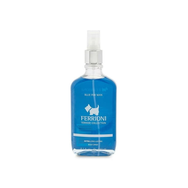 Perfume FERRIONI BODY SPRAY Blue Terrier 240 ML | Bodega Aurrera en línea