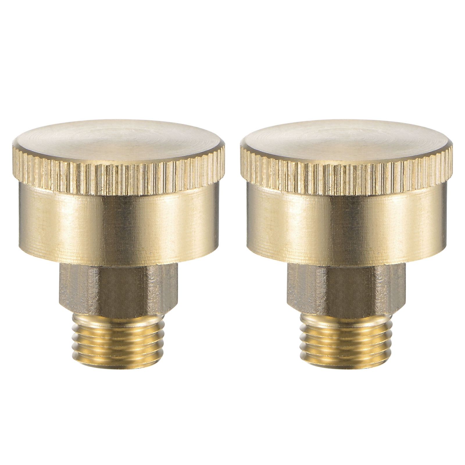Uxcell M10x1 Male Thread 3ml Brass Grease Oil Cup Cap 2Pack - Walmart.com