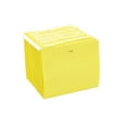 Staples Colorful Office Supplies: Yellow Hanging File Folders, 5-Tab ...