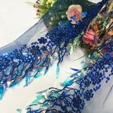 Apooke 1 Yard DIY Dance Party Dress Fabric Trims Fringe Tassel Sequins ...