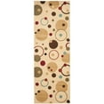 Safavieh Porcello Alexander Abstract Circles Area Rug or Runner ...
