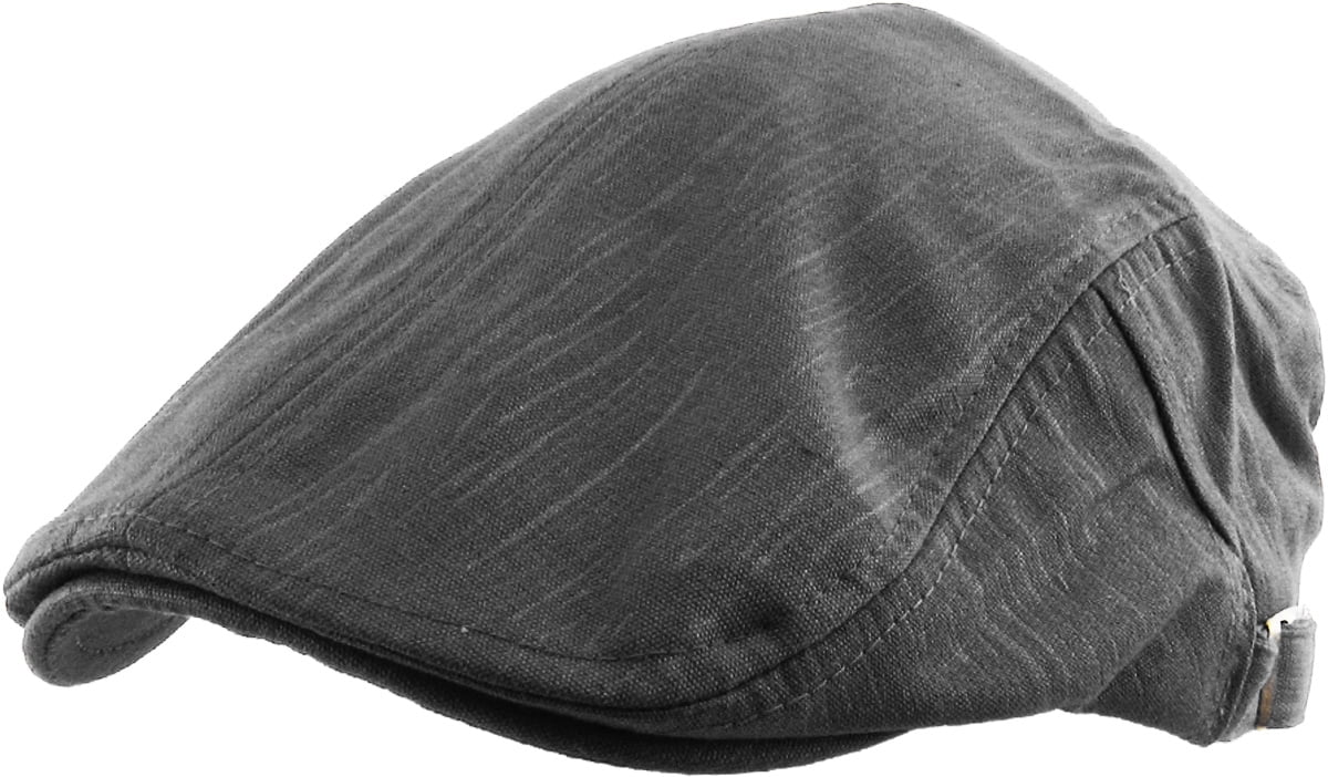 Solid Cotton Denim Gatsby Cap Mens Denim Hat Golf Driving Summer Cabbie ...