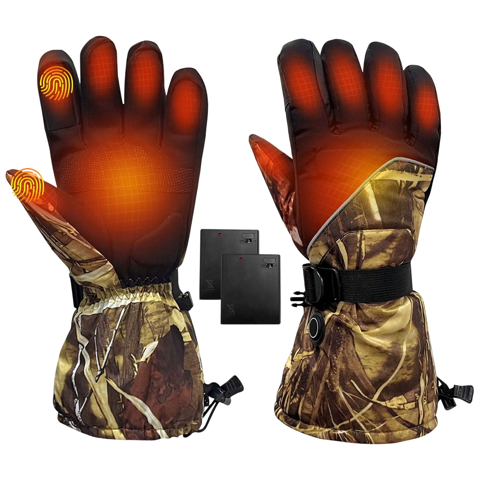 Click here for Hearthweave Smoneyful Heated Gloves For Men Women... prices