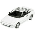 1985 Toyota MR2 MK1 Super White with Sunroof 1/64 Diecast Model Car by ...
