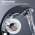 Bathroom Basin Faucet with ABS Water Purifier Single Lever Hole Tap ...