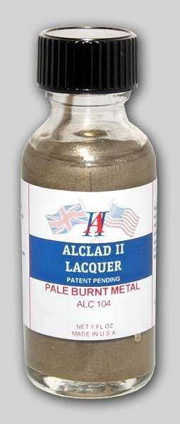 Alclad II Lacquers Pale Burnt Metal 1oz ALC104 Lacquer Primers & Paints ...