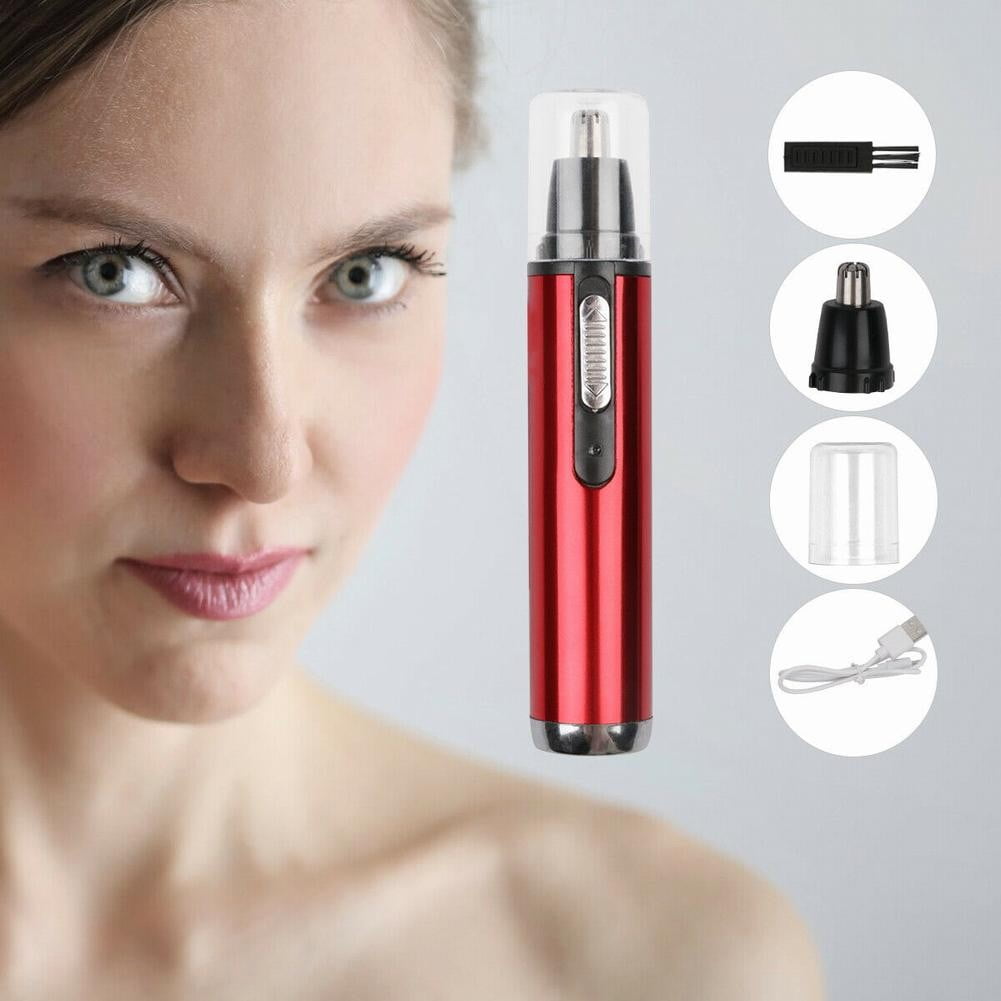 Fancy Ear and Nose Hair Trimmer Clipper - Painless Eyebrow & Facial ...