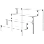 Chef Buddy Three Tier Square Glass Buffet and Dessert Stand - Walmart.com