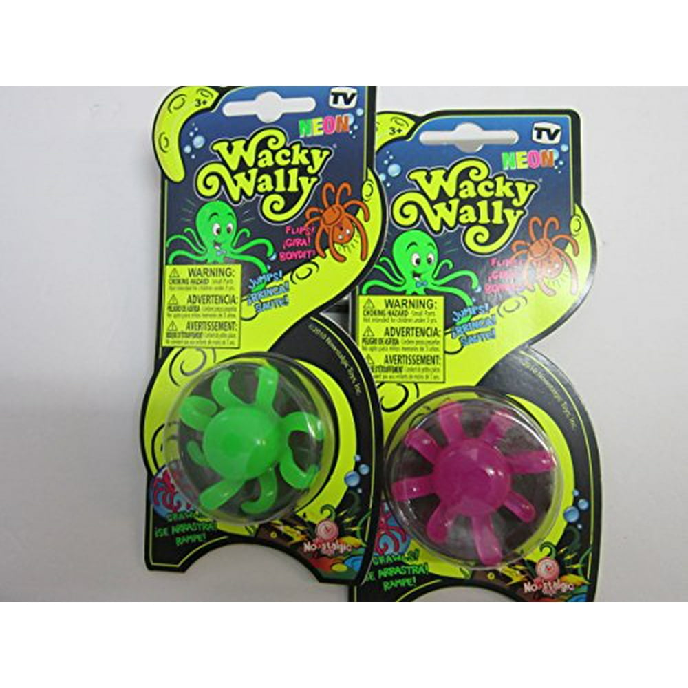 Nowstalgic Toys Wacky Wally, The Original Wall Crawler ( 2 Pack ...