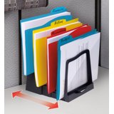 Avery Adjustable File Rack, Five Slots, Black (73523) - Walmart.com