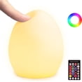 Baby Night Light, Rechargeable Egg Nightlight for Baby Nursery, Cute ...