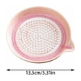 Ceramic Grater Plate, Multi-Purpose Garlic Ginger Grinder with Spout ...