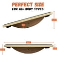 Yes4All Professional Rocker Balance Board for Physical Therapy - 17.5 ...