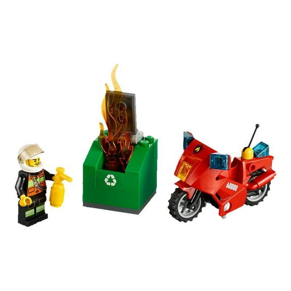 City Police Motorcycle Set LEGO 7235 - Walmart.com