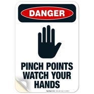 Notice Authorized Personnel Only With Black And Red Hand Warning Sign ...