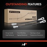 A-Premium Rear Brake Hydraulic Hose Compatible with Select Chevy, Buick ...
